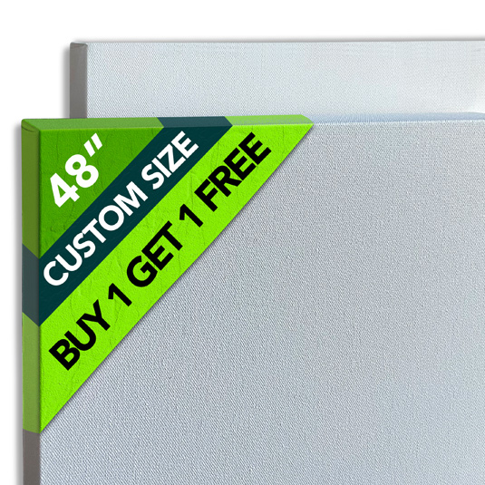 4 Ft Stretched Canvas Custom Size